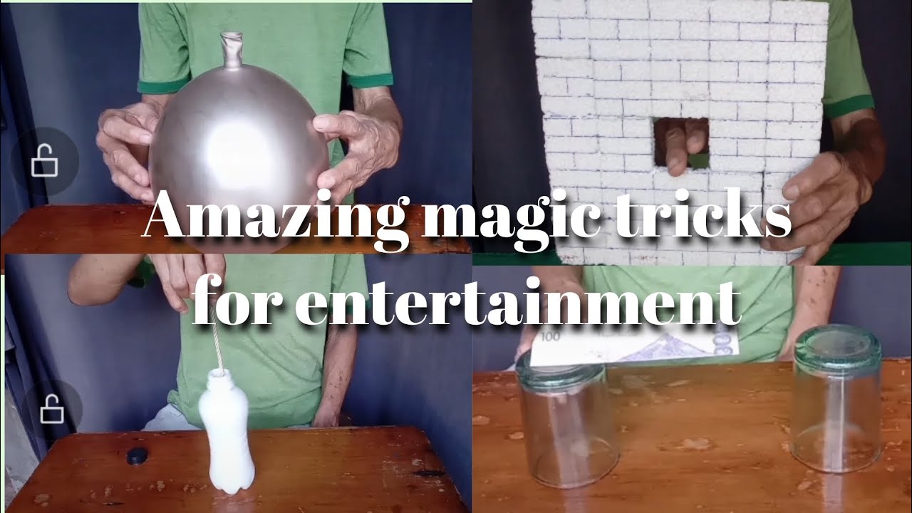 Amazing magic tricks for entertainment (12) - YouTube