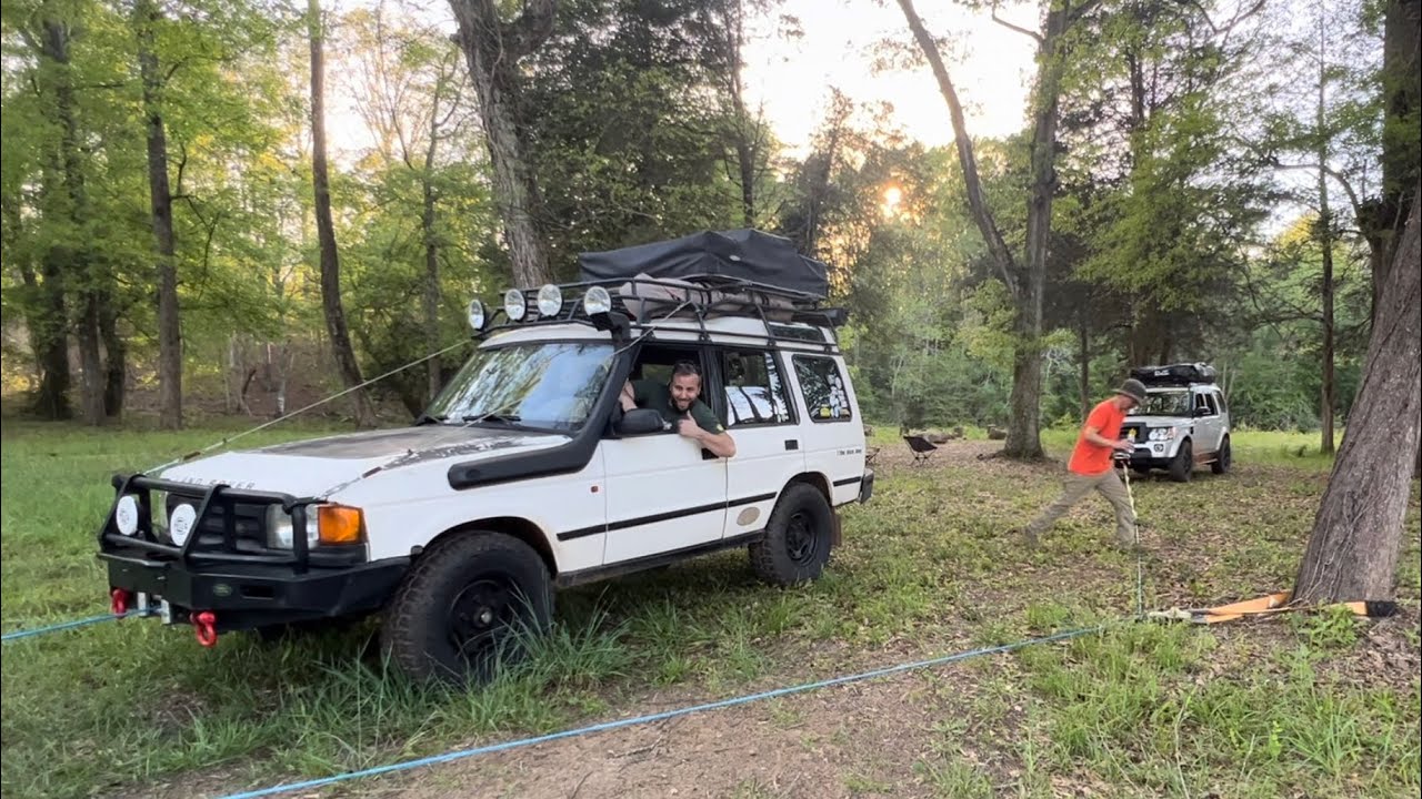 Land Rover Discovery 1 and Lr4 taking an Offroad Recovery Class With ...
