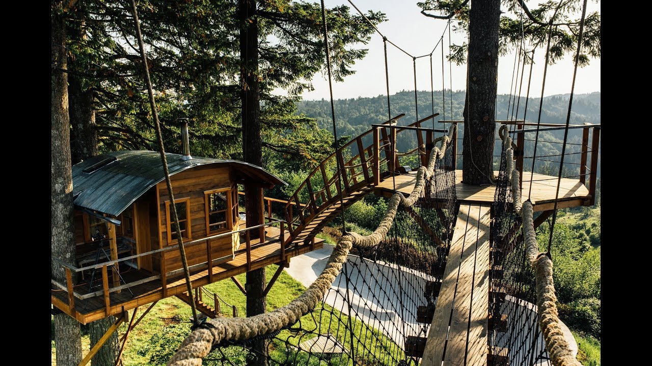 The Acorn Treehouse | Treehouse Masters - YouTube