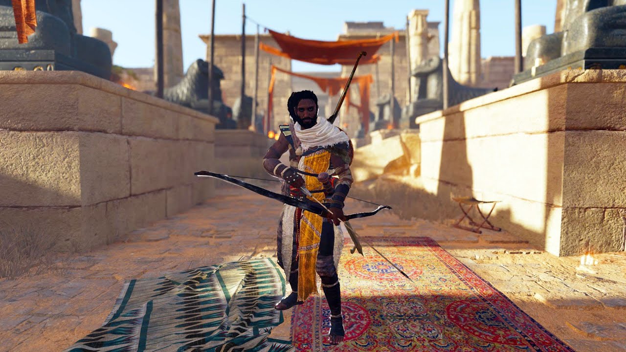 The Healer - AC Origins Nightmare Difficulty Walkthrough - YouTube