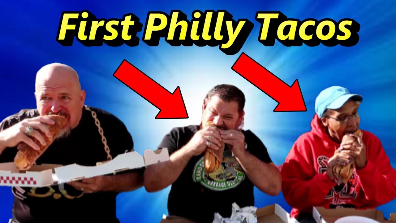 Philly Taco - FIRST TIME EVER for Brandon Da Garbage Disposal and Tosha ...