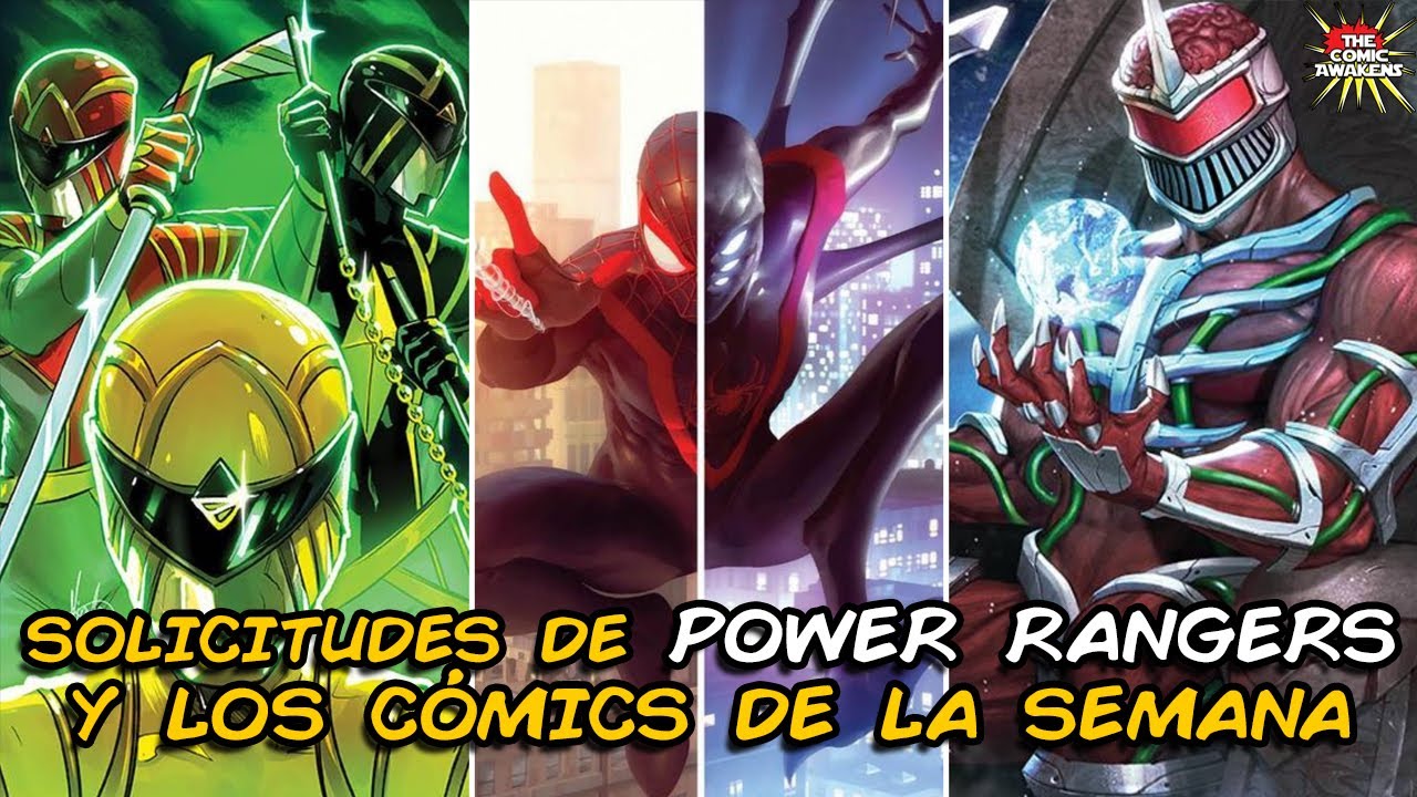 Power Rangers en Julio, Venom #200, Heroes Reborn, Invincible & Clone ...