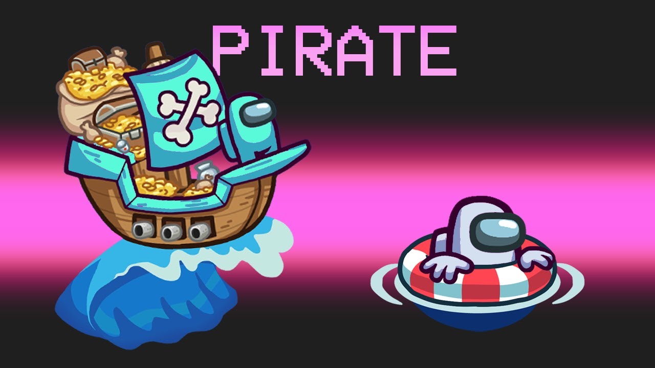 *NEW* PIRATE Mod in Among Us - YouTube