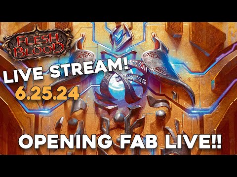 Flesh and Blood: Opening FAB boxes and Packs!! #fabtcg - YouTube