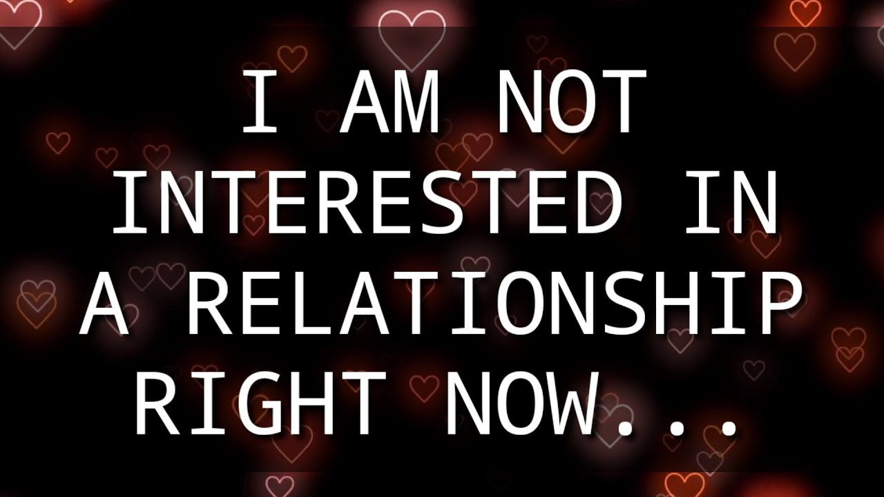 I m Not Interested In You Because YouTube i-m-not-interested-in-you-because-youtube