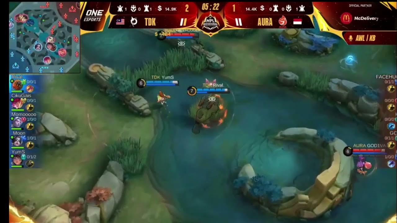 AURA FIRE vs TODAK/ MPL INVITATIONAL 2022.game 2. @deltagaming2356 - YouTube