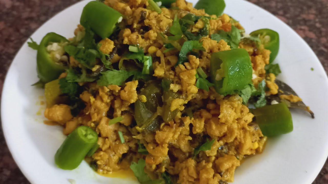 Hari Mirchi ka Chicken Keema Recipe| How to make Hari Mirchi ka Chicken ...