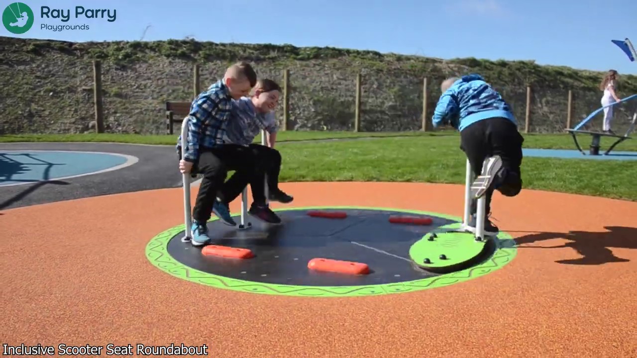 Inclusive Scooter Seat Roundabout - YouTube