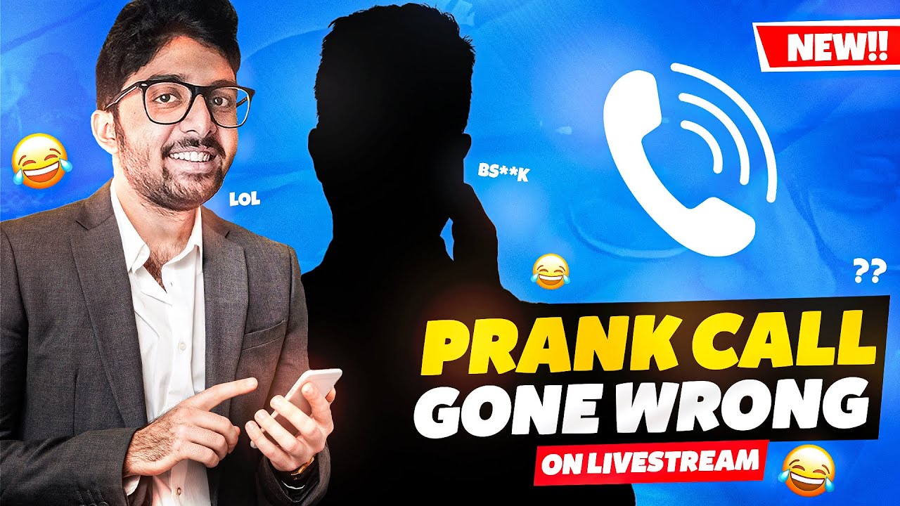 Yeh Kya Prank Ho Gaya??😲🤯Prank Call Gone Wrong on Livestream🤣🤣 - YouTube