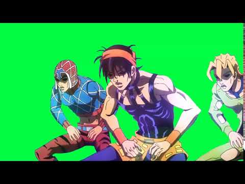 Jojo Part 5 - Gang Torture Dance Green screen P1