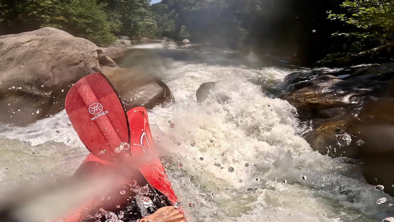 Kayaking Go Left For the First Time in the Long Boat (Dagger GreenBoat ...