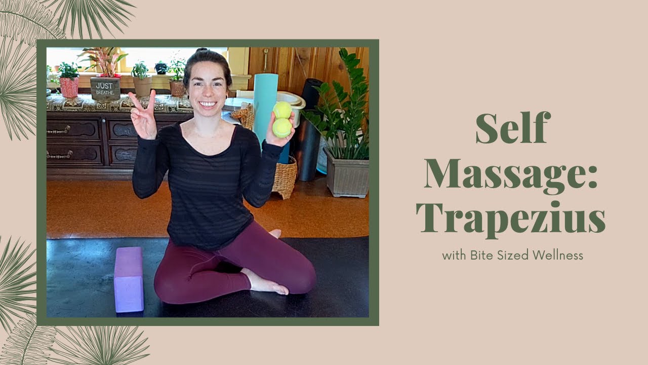 Self-Massage: Trapezius - YouTube