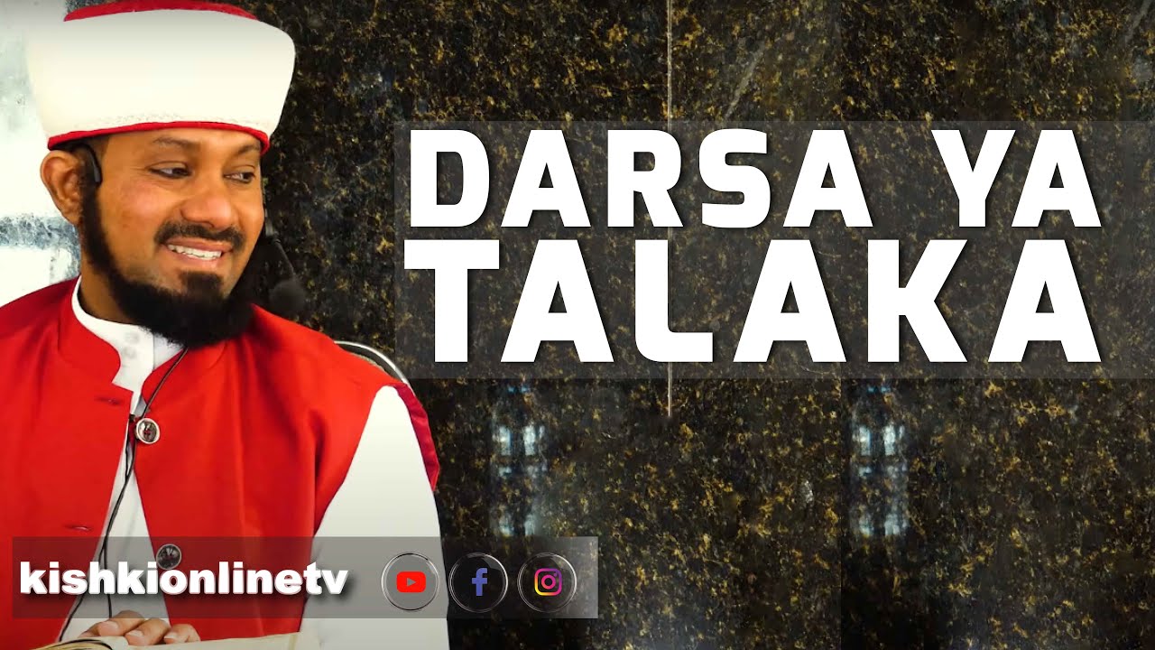 DARSA YA TALAKA: SHEIKH NURDEEN KISHK - YouTube