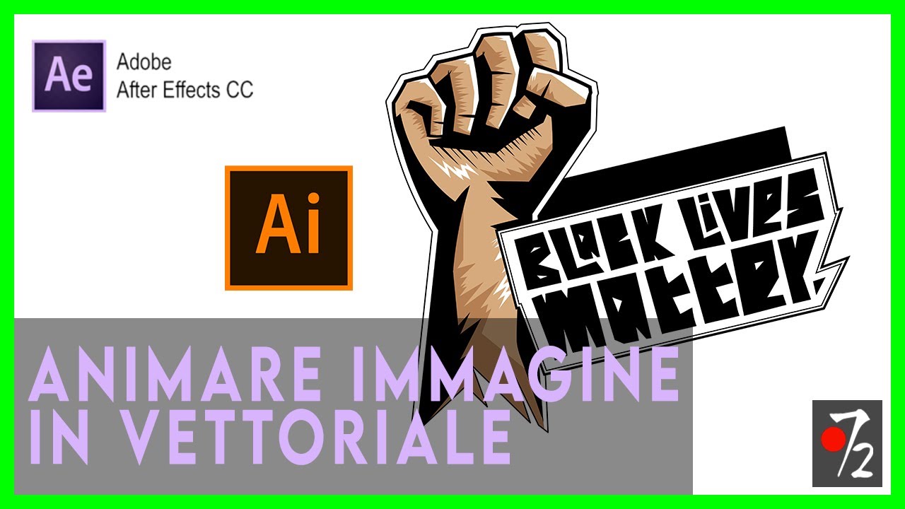 Adobe After Effects - Tutorial Animare Immagine Vettoriale "Illustrator ...