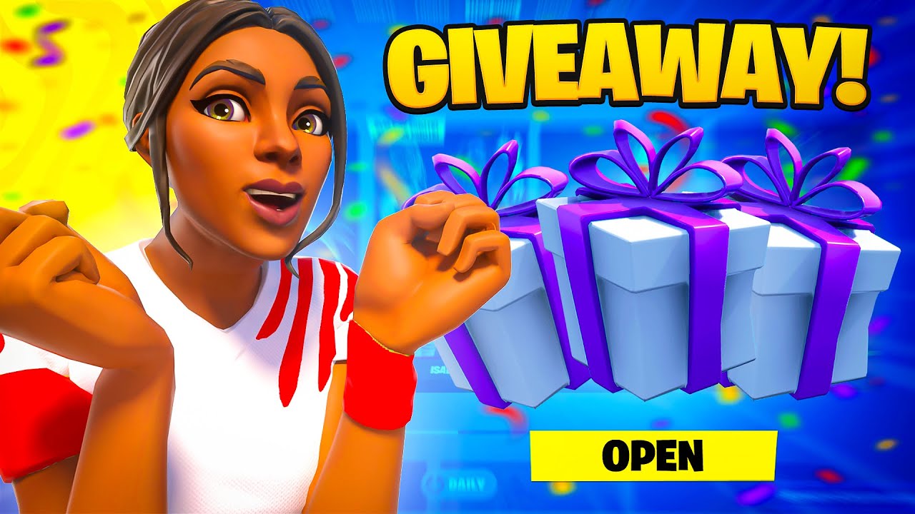 FORTNITE | SKIN | GIVEAWAY | CHAPTER 4 - YouTube