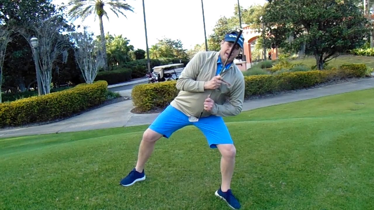 Uphill vs. Downhill Chipping - Golf Lesson - IMPACT SNAP - YouTube