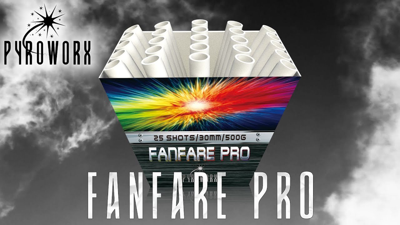 PYROWORX - FANFARE PRO (Official UK Landed Footage 4K) - YouTube