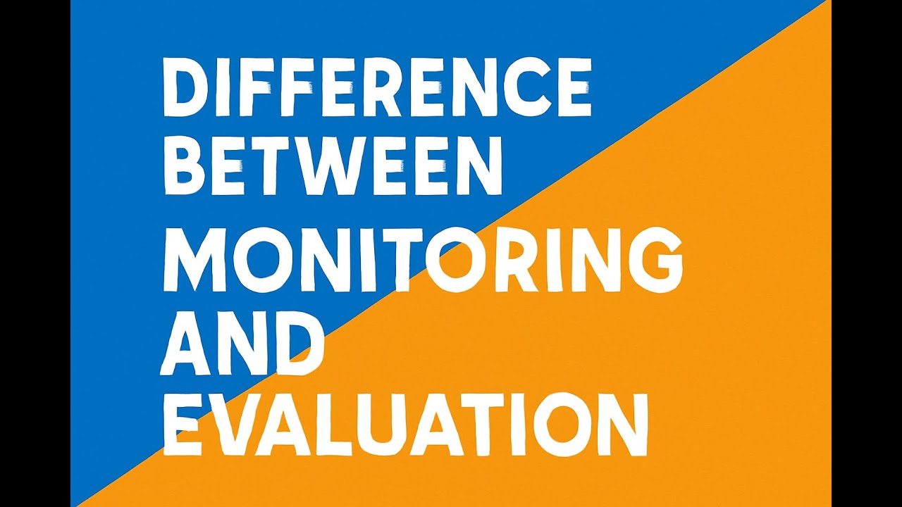🎯 Difference Between Monitoring and Evaluation | Monitoring vs ...