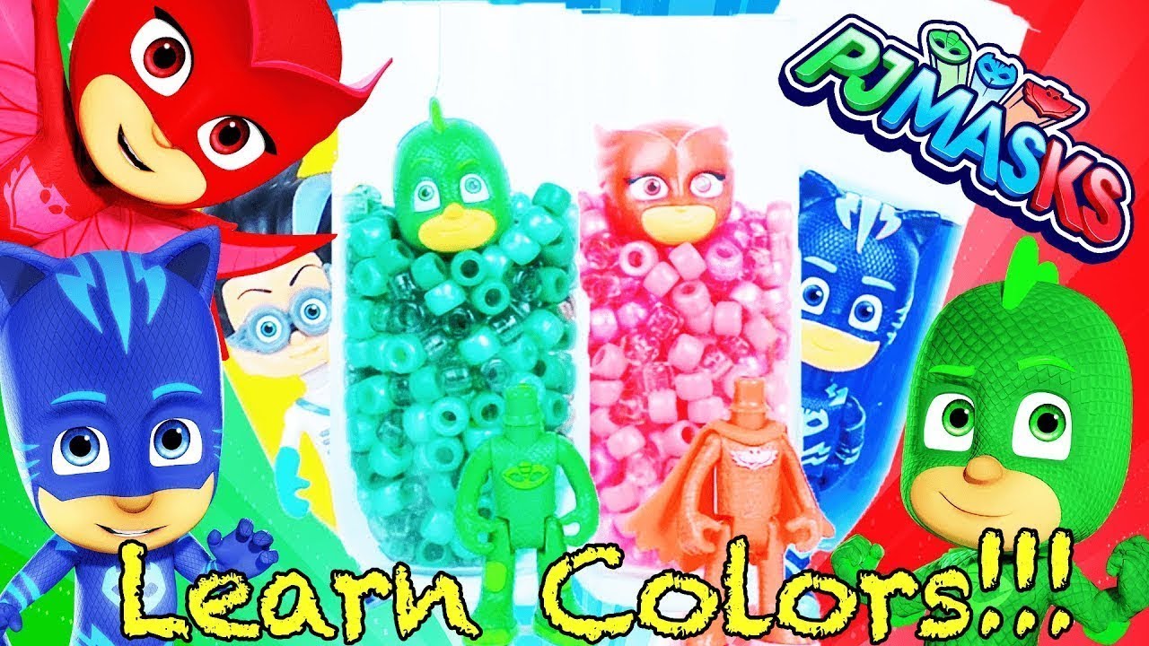 PJ Masks Creations | Learn Colors with the PJ Masks 23| Pretend Play ...