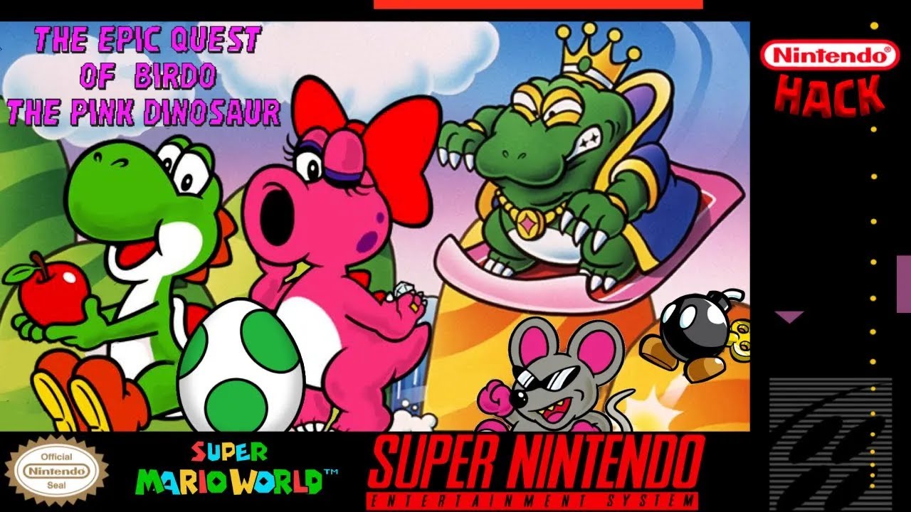 Super Mario World: The Epic Quest of Birdo The Pink Dinosaur - Super ...