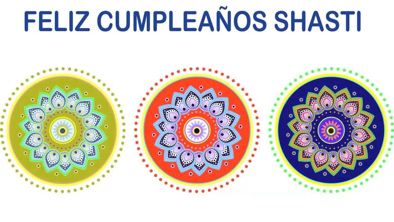 Shasti Indian Designs - Happy Birthday - YouTube