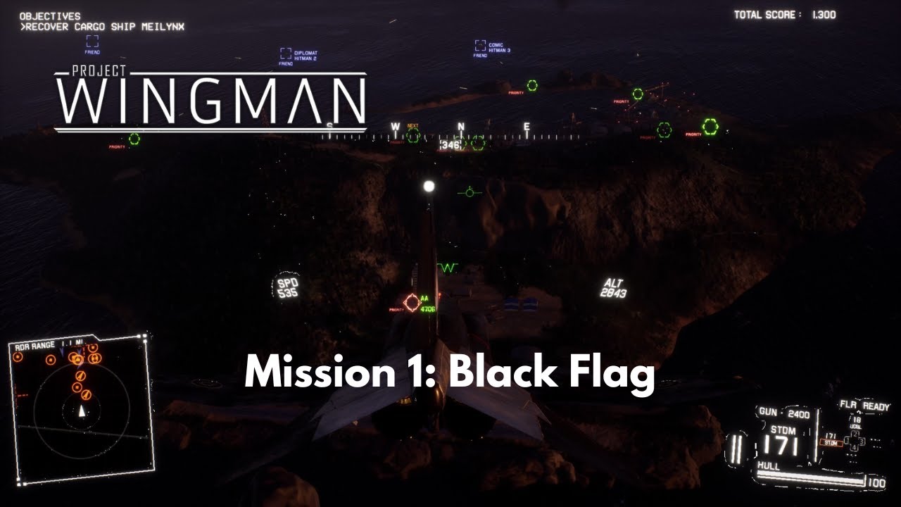 Project Wingman Mission 1: Black Flag - YouTube