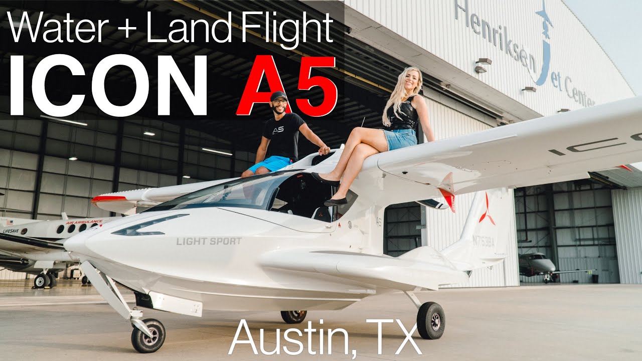 ICON A5 Water & Flight Demo Experience - ICON Aircraft - YouTube