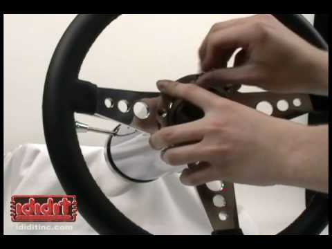 How to Mount a Steering Wheel to an ididit Tilt/Telescoping Column ...