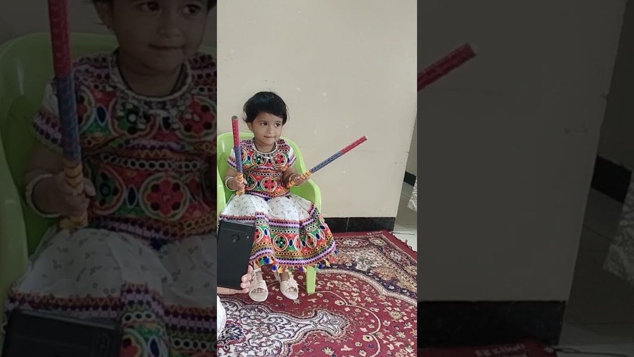 Dholi taro dhol baje #cute #shortsviral #Dandiya #dancingdoll #cute ...