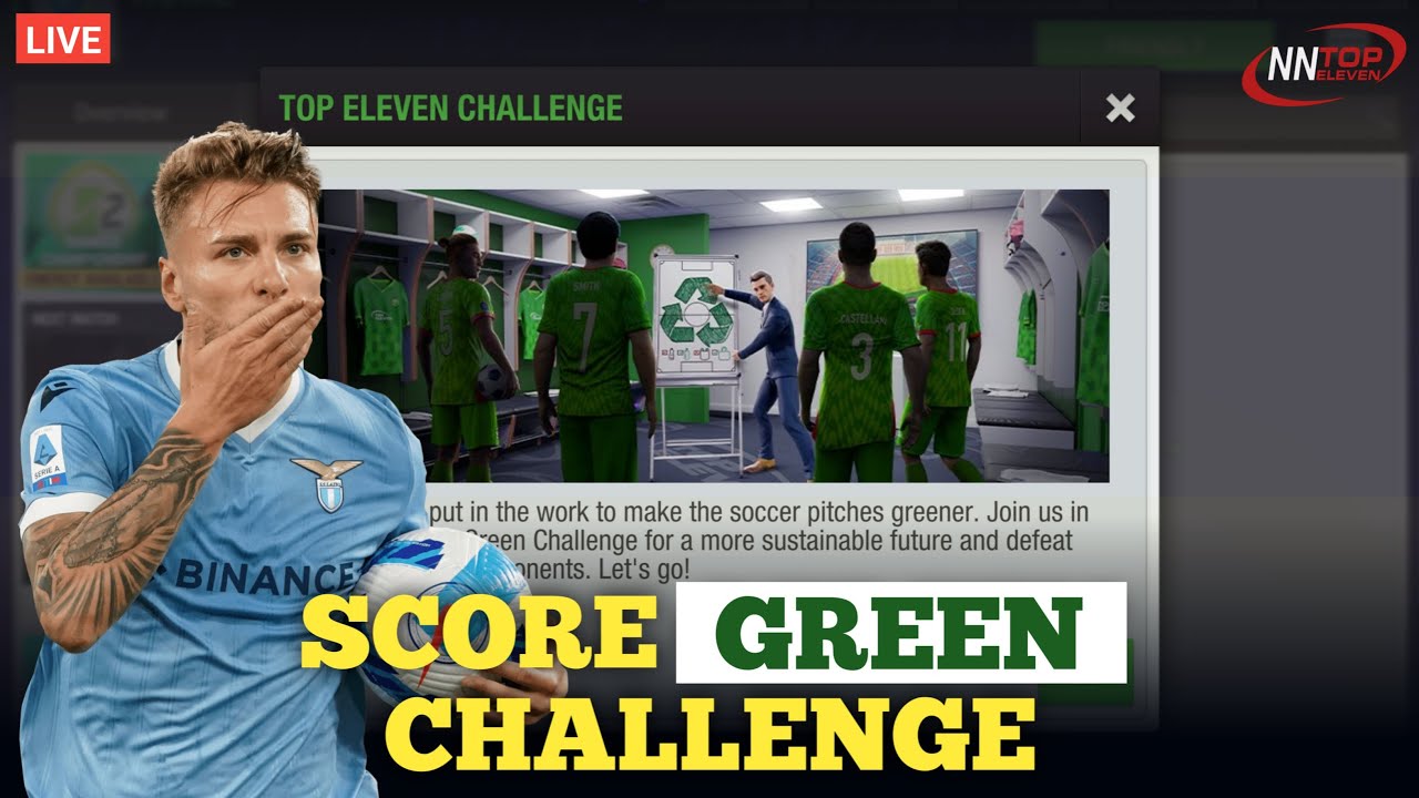 Live | Event Score Green Challenge | Top Eleven 2025 - YouTube
