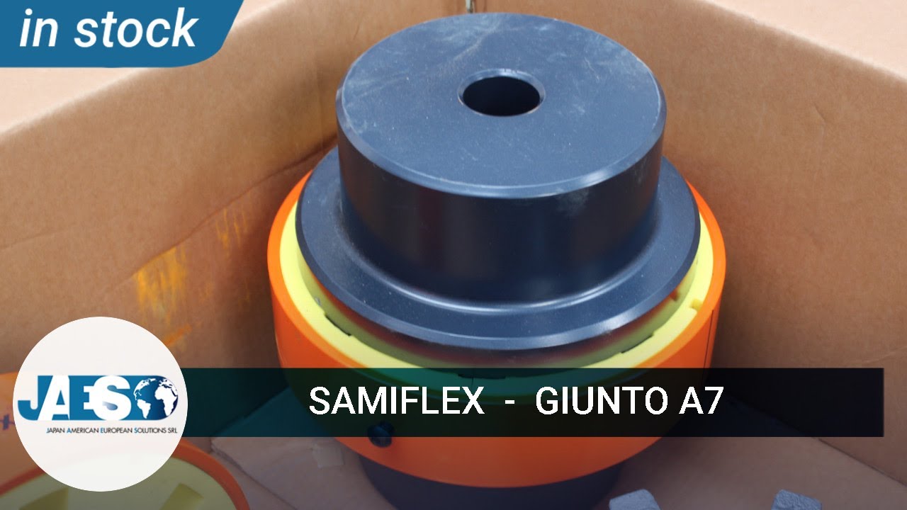 SAMIFLEX GIUNTO A7 (IN STOCK) Couplings - Giunti - Acoplamientos - YouTube
