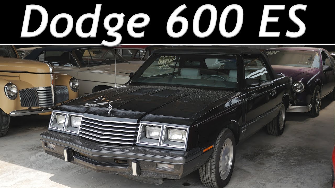 1985 Dodge 400/600 ES Turbo Convertible (53k miles) - Short Tour [4k ...
