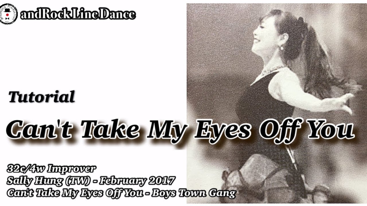 Can't Take My Eyes Off You Line Dance(Improver) - Tutorial - YouTube