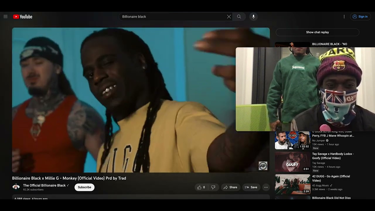 Billionaire Black x Millie G - Monkey (Official Video) Prd by Block On ...