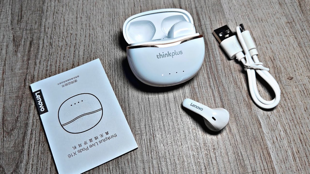 Lenovo Thinkplus Livepods X16 TWS True Wireless Bluetooth Earbuds ...