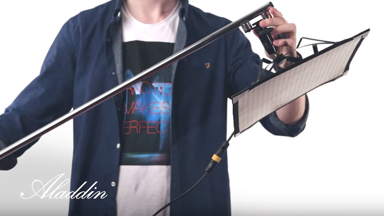 ALADDIN BI-FLEX Overview | Flexible LED panel (Español) - YouTube