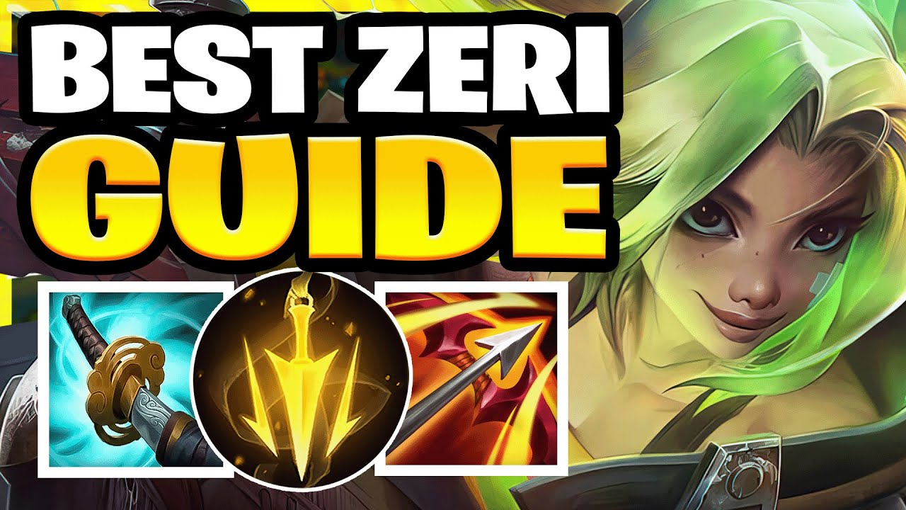 ZERI IS SO FUN IN WILD RIFT! ZERI BUILD & GAMEPLAY! - YouTube