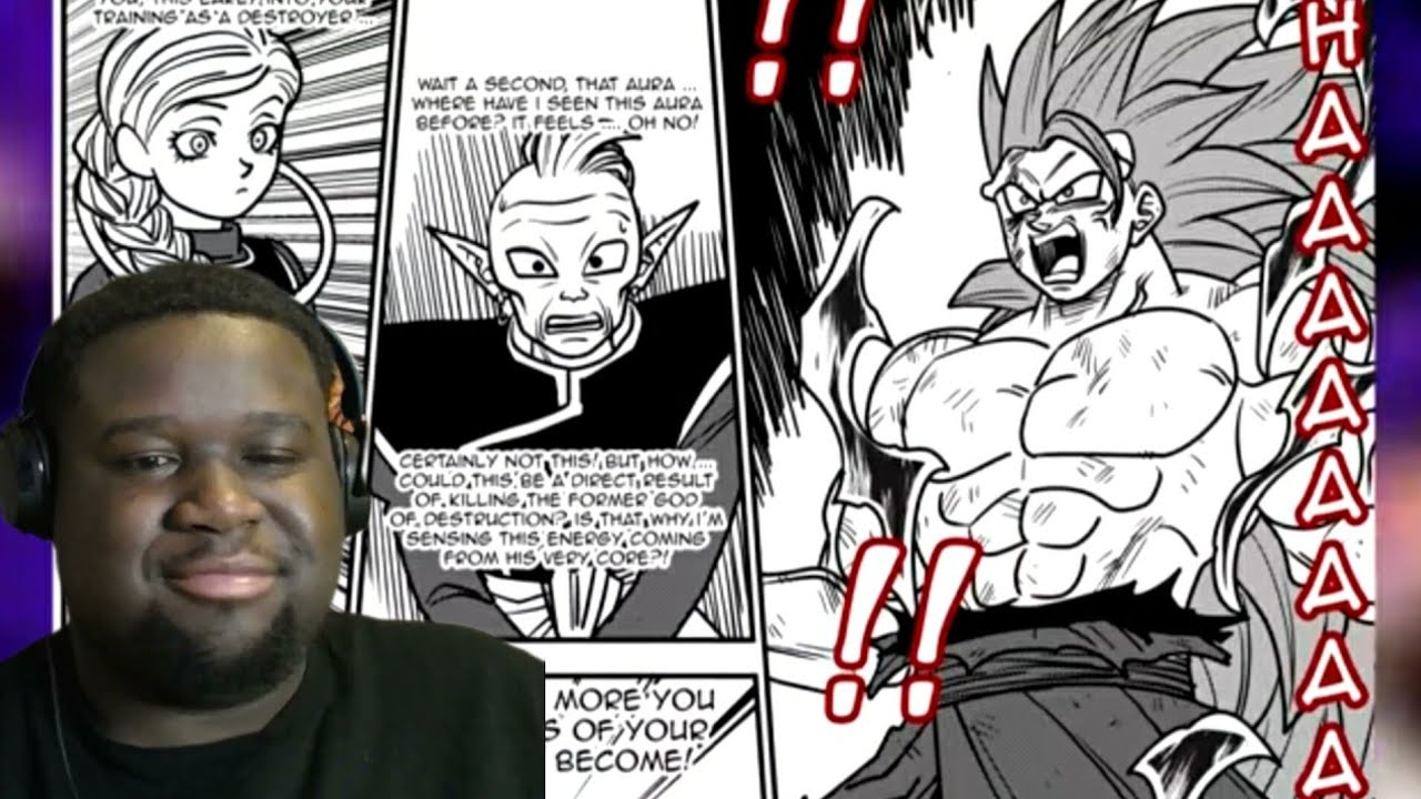 Beyond Dragon Ball Super Angel Cuss Trains Goku Black! A New Form ...