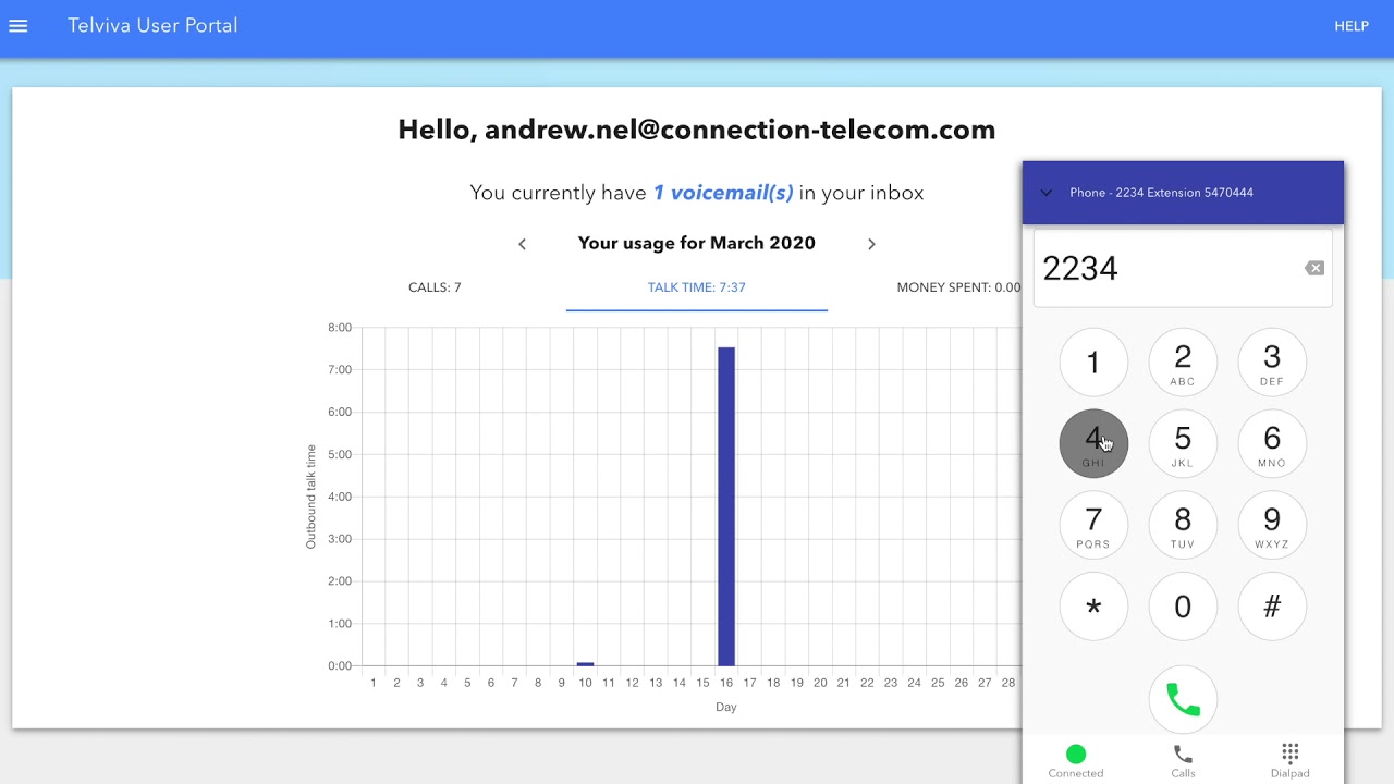 Telviva One - Making a call - YouTube