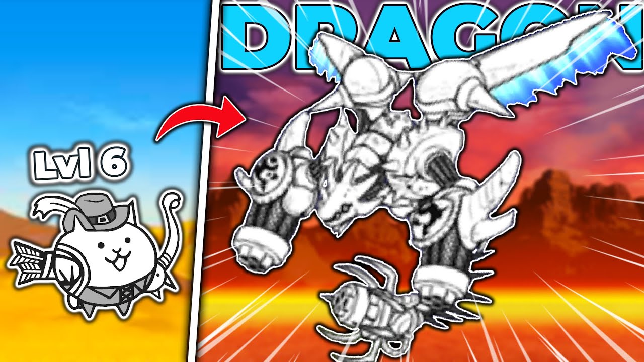 I Evolved A DRAGON GOD in Battle Cats - YouTube