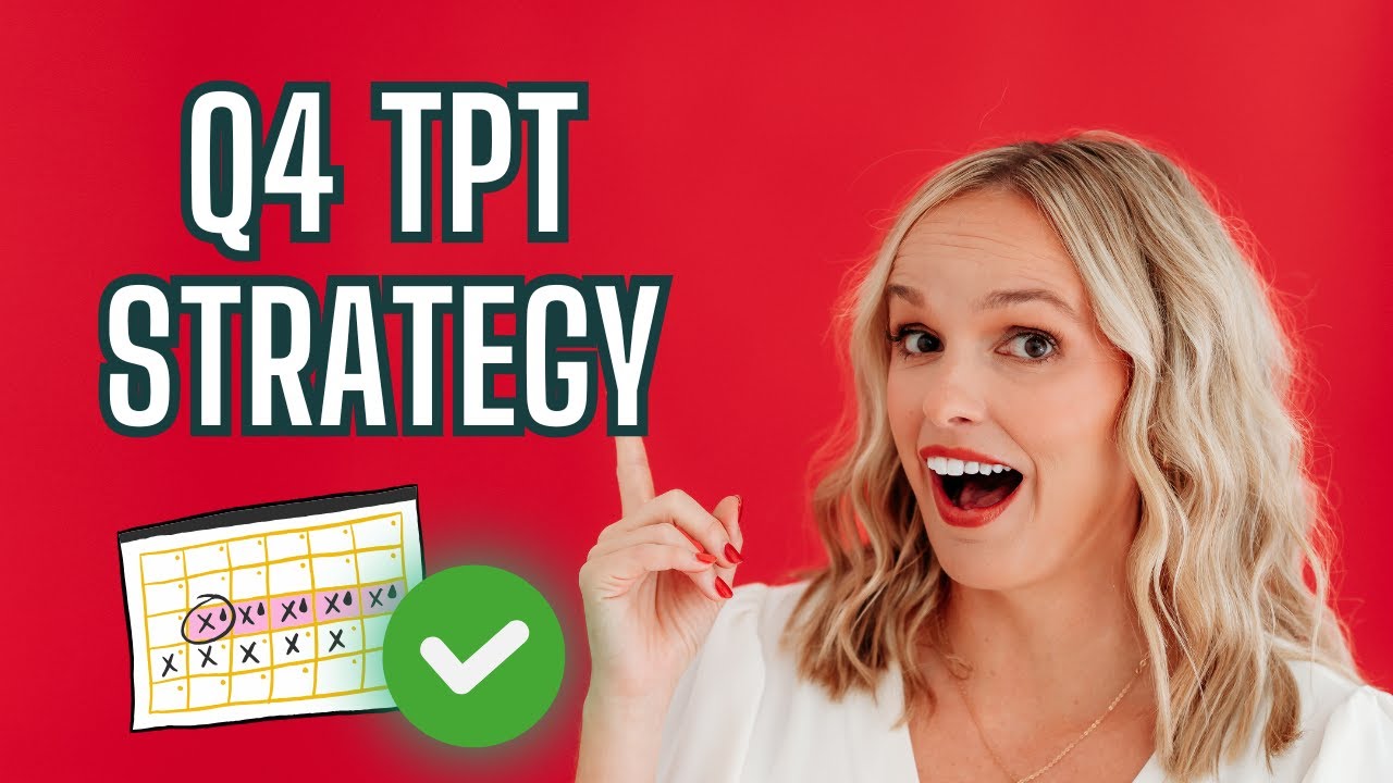 How to Prep Your Teachers Pay Teachers (TPT) Store for Q4 - YouTube