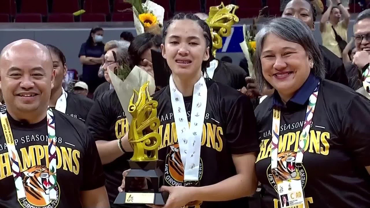 UST’s Kent Pastrana wins Finals MVP 🐯🥇 | UAAP Season 88 Women’s ...