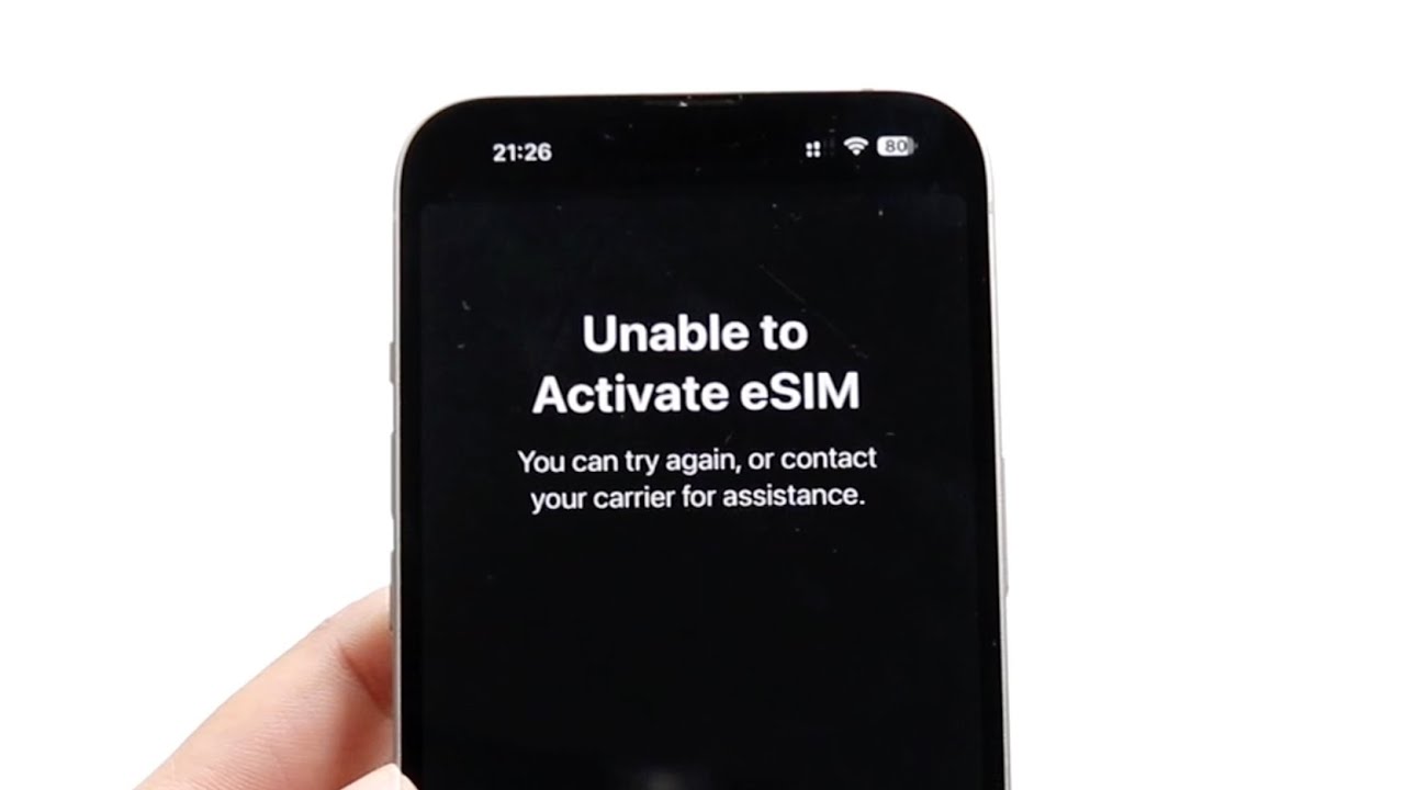 How To FIX Unable To Activate E-Sim On iPhone! (2024) - YouTube