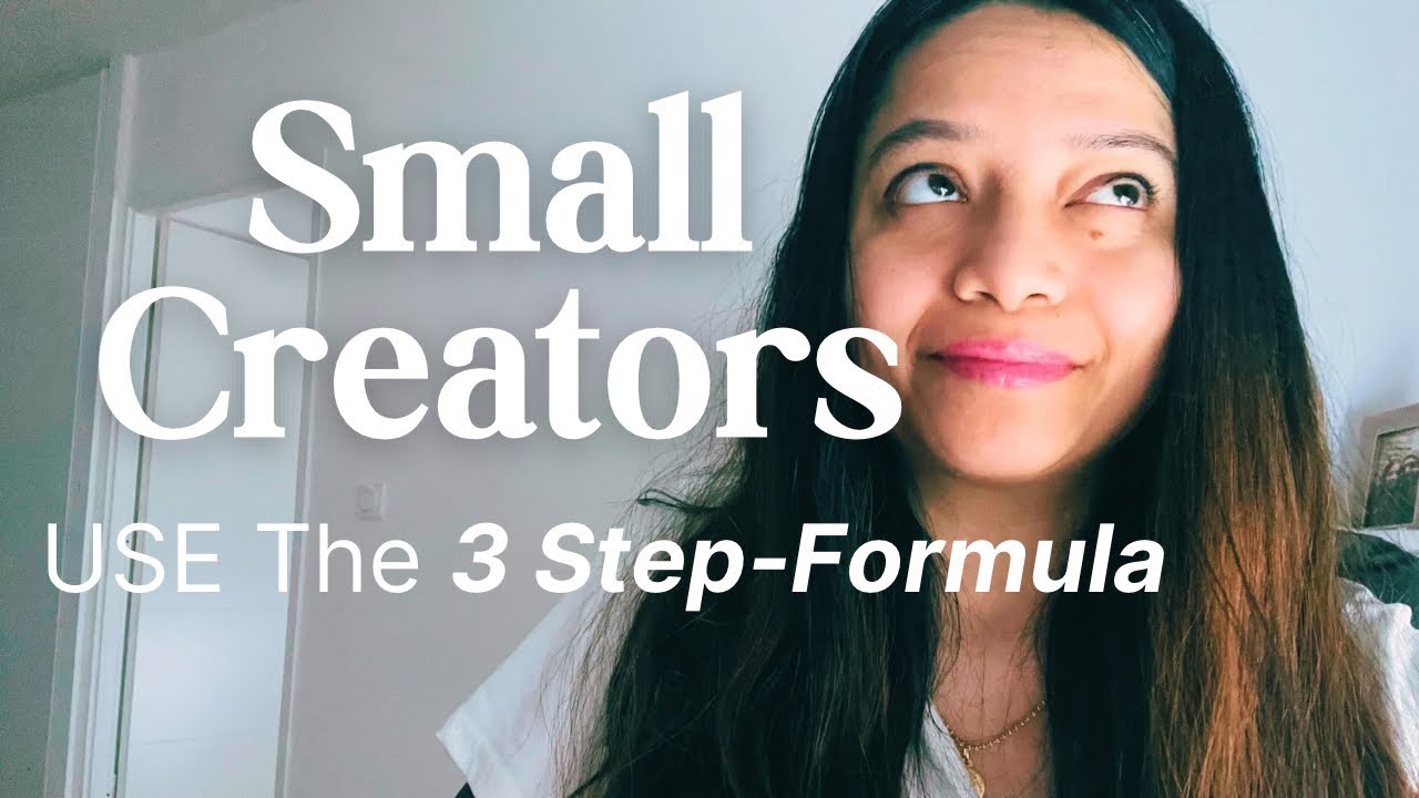 DO THESE 3 things if you are a small creator #smallyoutuber #newchannel ...