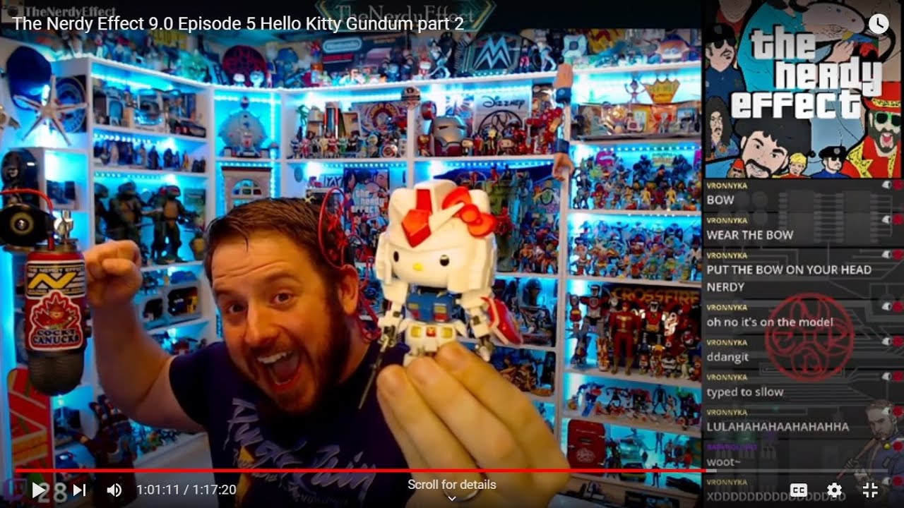 The Nerdy Effect 9.0 Episode 5 Hello Kitty Gundum part 2 - YouTube