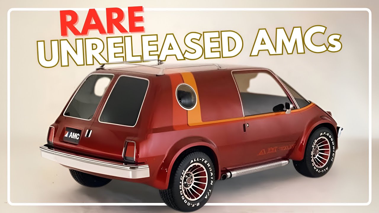 25 RARE Cars AMC Built But Never Released - YouTube