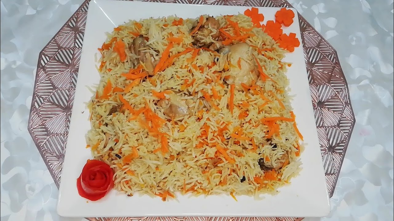 Turkish Chicken Rice Recipe | Delicious Turkish Pulao | Chicken Pulao ...