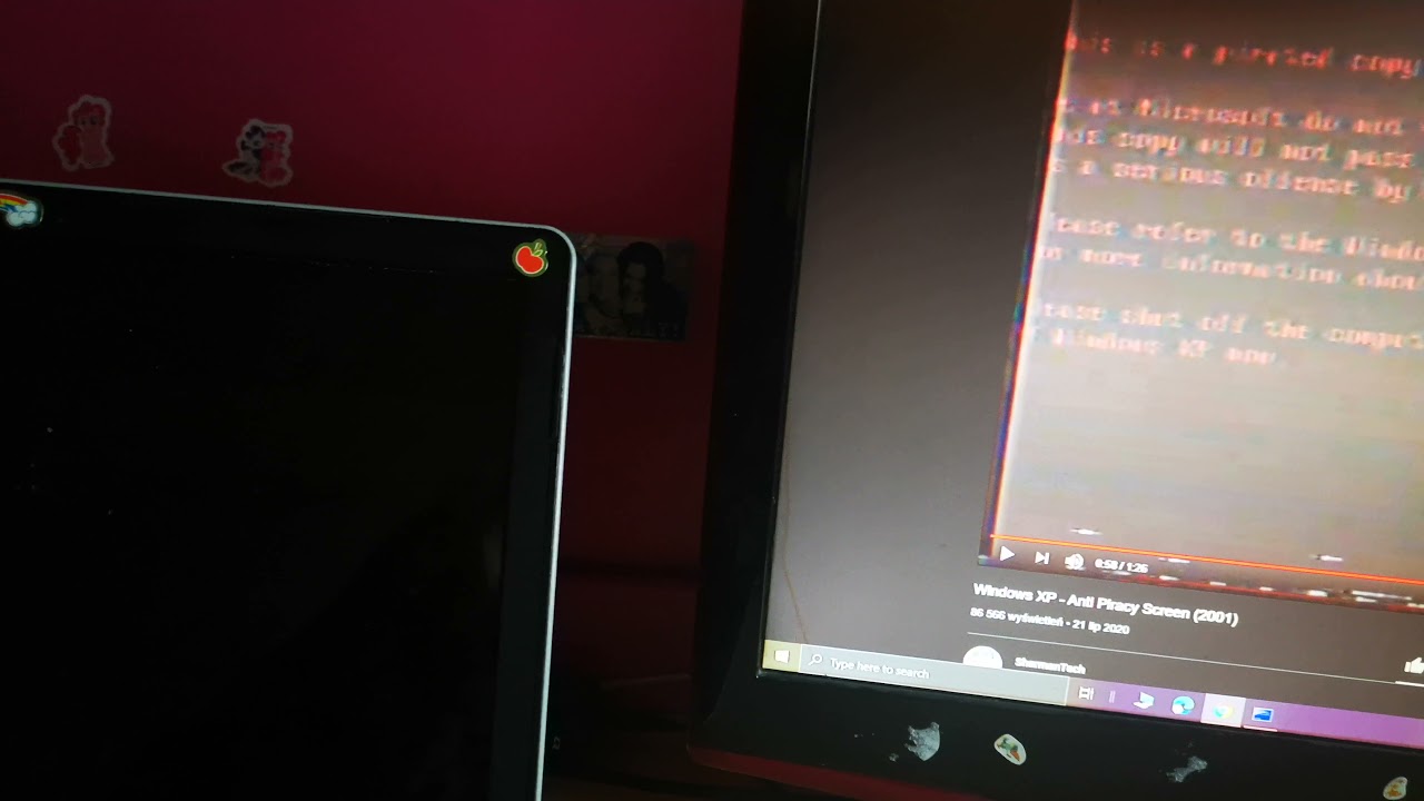WINDOWS XP ANTI PIRACY SCREEN HAS BSOD - YouTube
