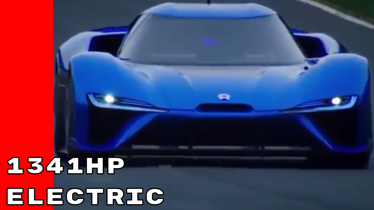1341HP NextEV NIO EP9 Electric Car - YouTube