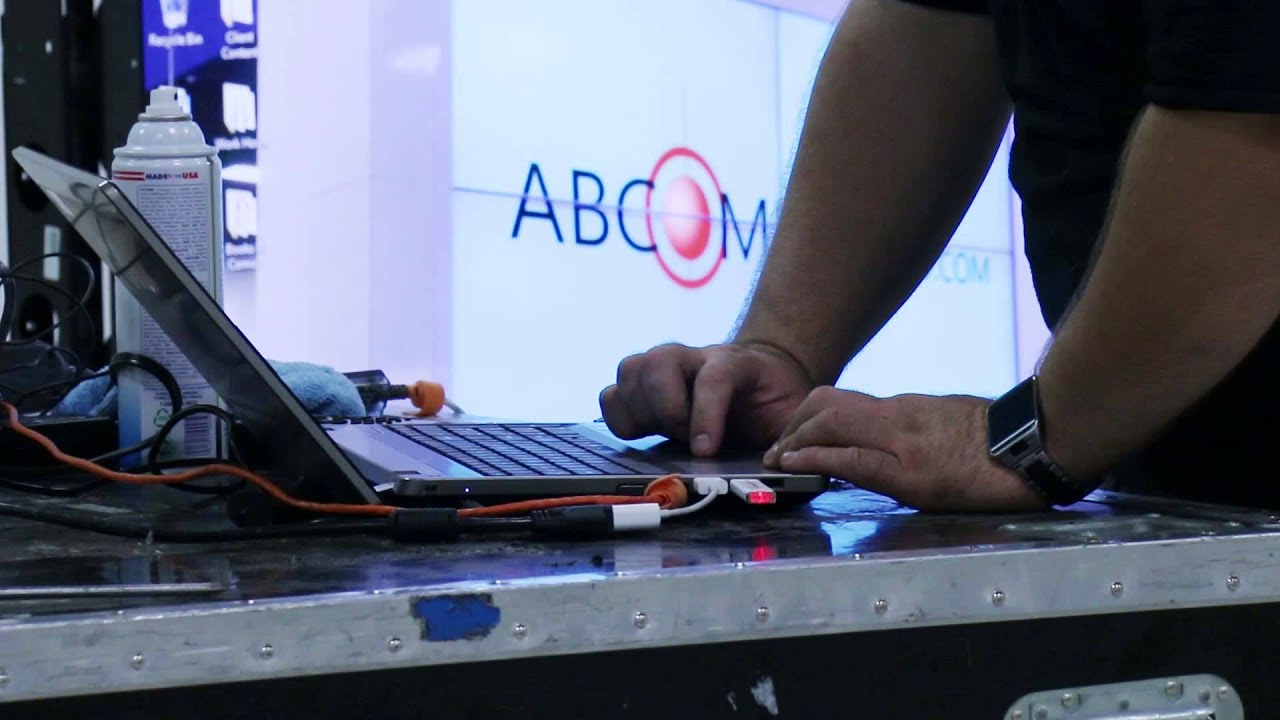 ABCOMRENTS - NEC Video Wall Solutions - YouTube